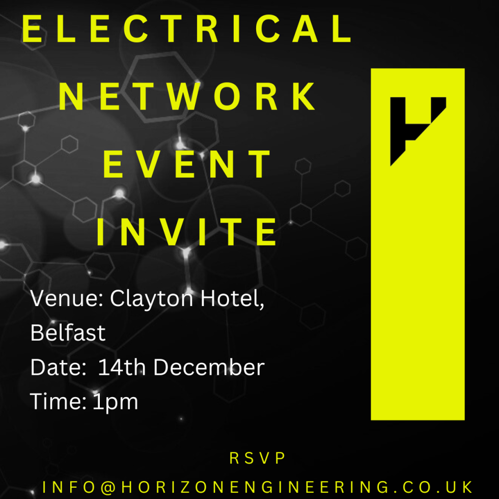 Invite to Electrical Networking Group, 14th Dec | Manufacturing NI