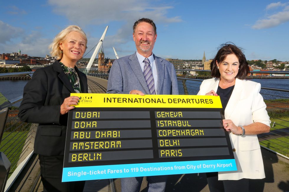 International Passenger Numbers Triple at City of Derry | Manufacturing NI